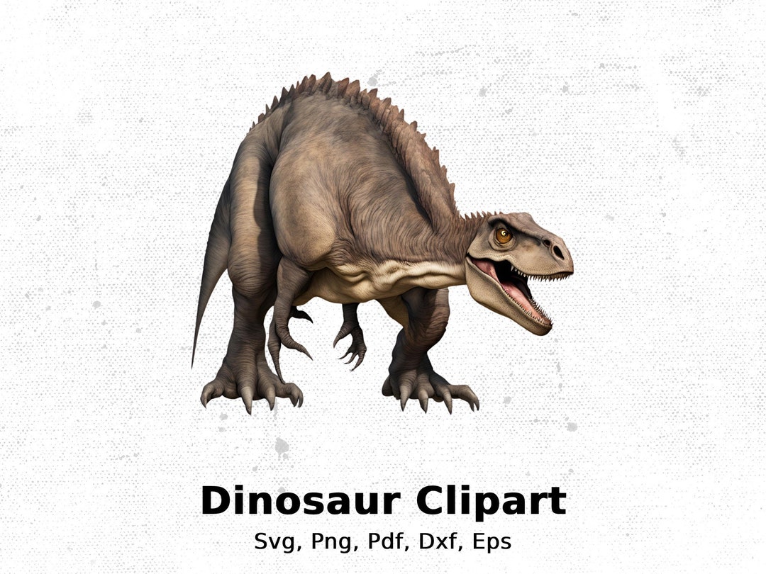 Prehistoric Dinosaur Clipart: Animal Illustrations (digital Download ...
