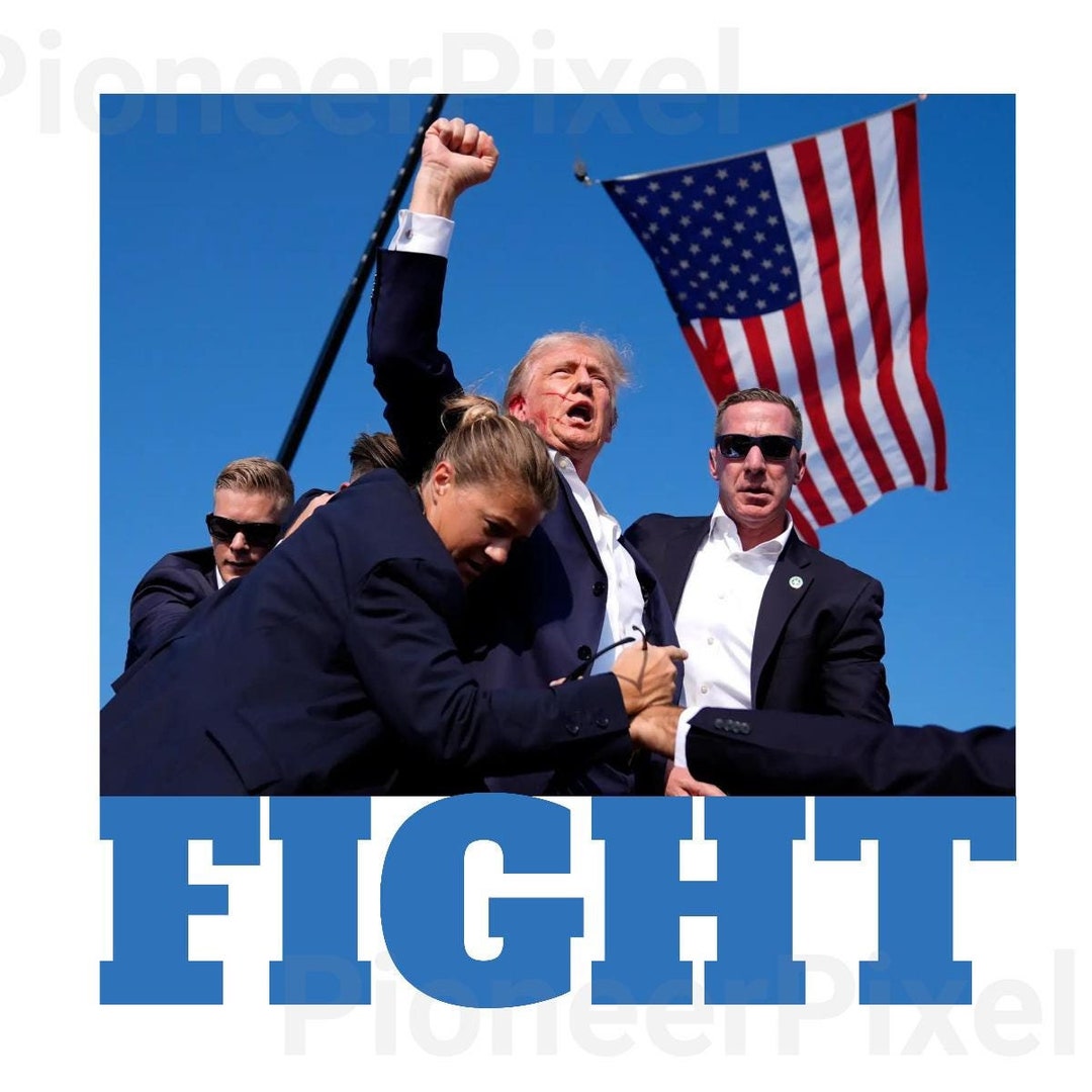 Trump Fight Image: MAGA PNG SVG Clipart (digital Download) - Etsy