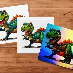Cartoon Green T-rex Dinosaur Clip Art (digital Download) - Etsy