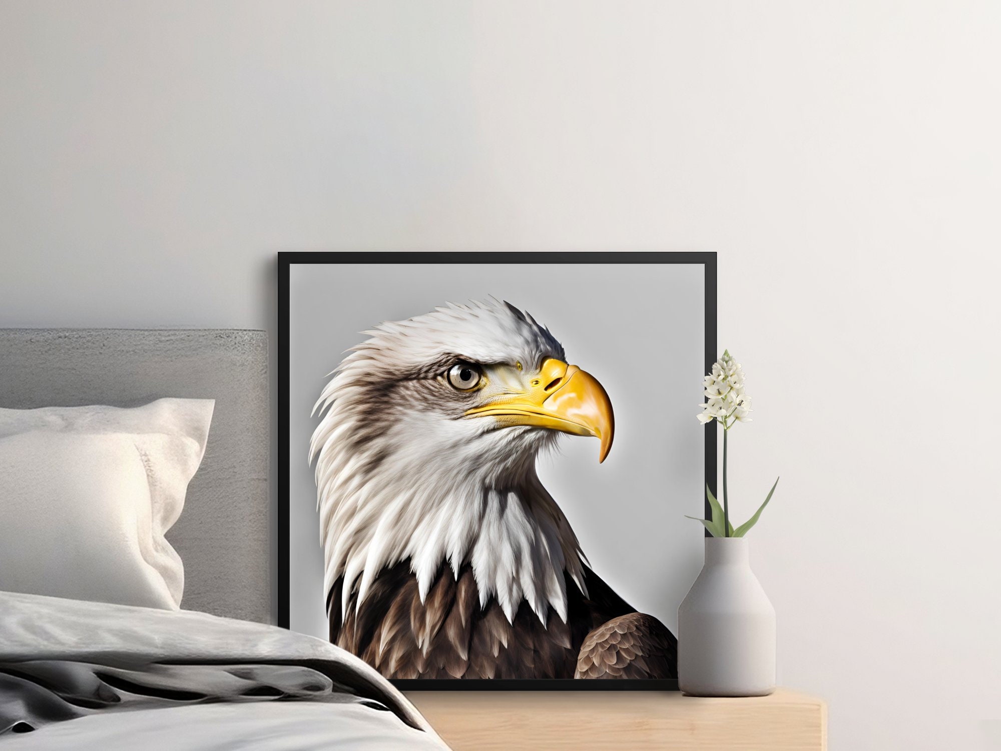 Eagle Head Clipart: Wildlife Bird Art (digital Download) - Etsy