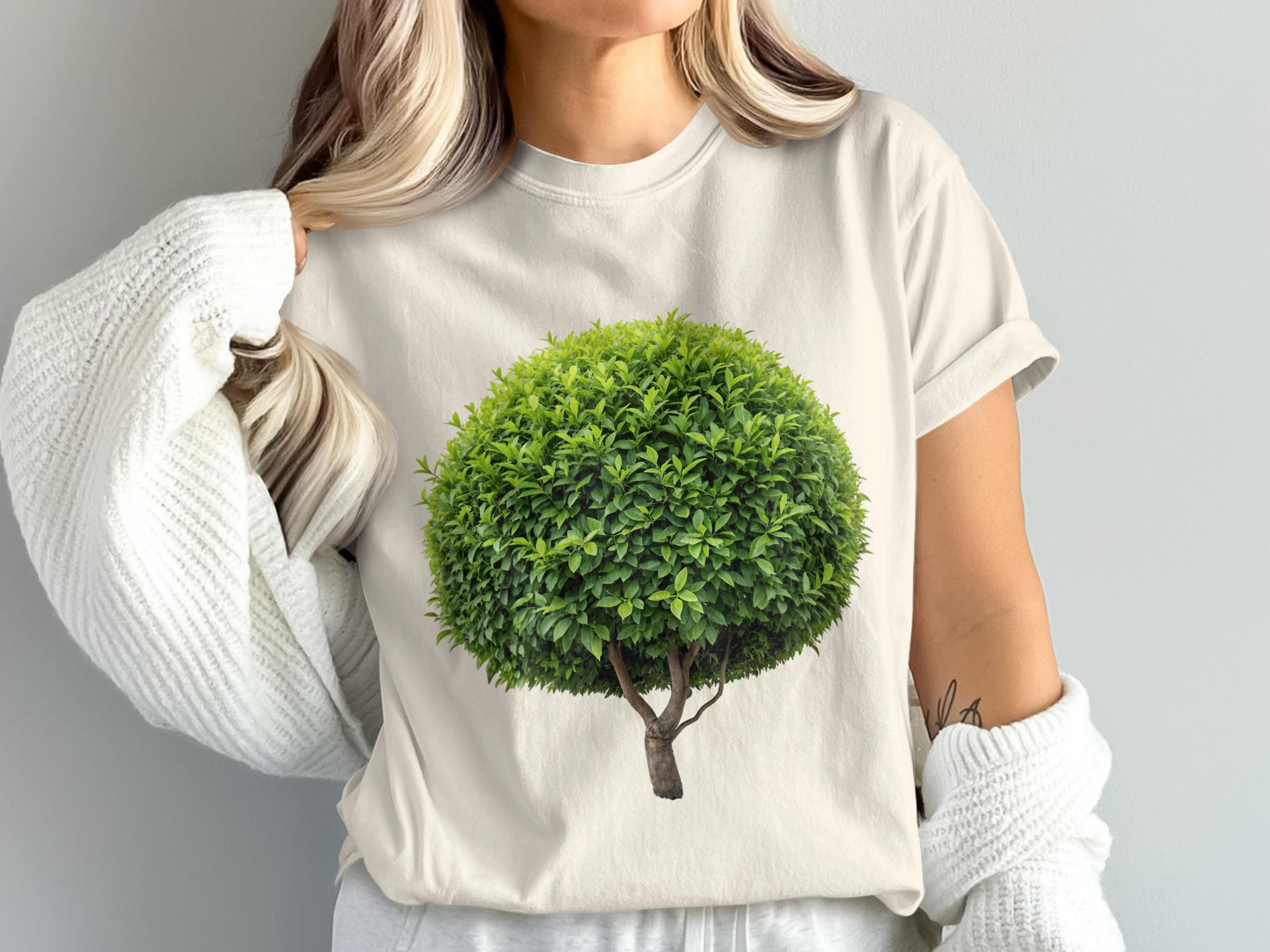 Topiary Tree PNG: Round Green Bush Clipart (digital Download) - Etsy
