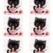 Kawaii Noodle Cat PNG: Anime Clipart, Cat Wall Art (digital Download ...