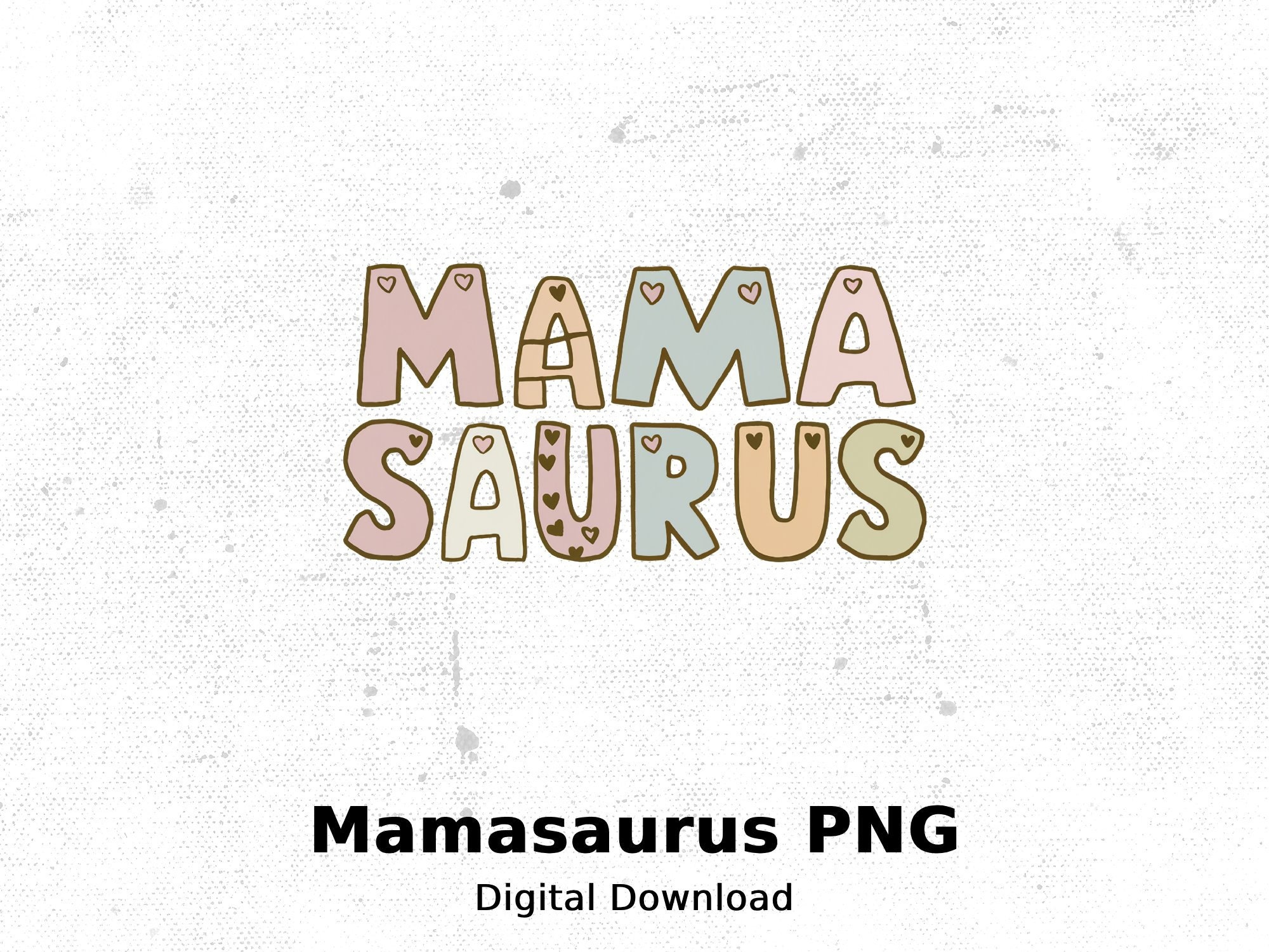 Mamasaurus PNG Digital Download - Cute Dinosaur Mom Clipart File - Etsy