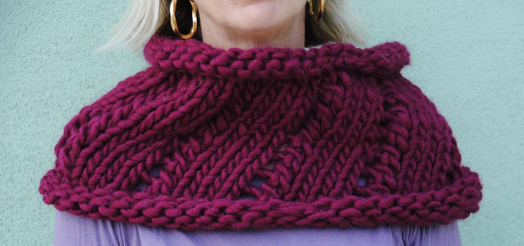 Pure Wool Hand Made Cowl - Etsy