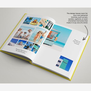 Customizable Designer Travel Photo Book Template Printable - Etsy