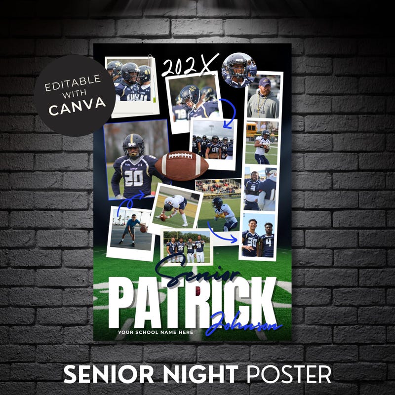 Senior Night Posters - Etsy