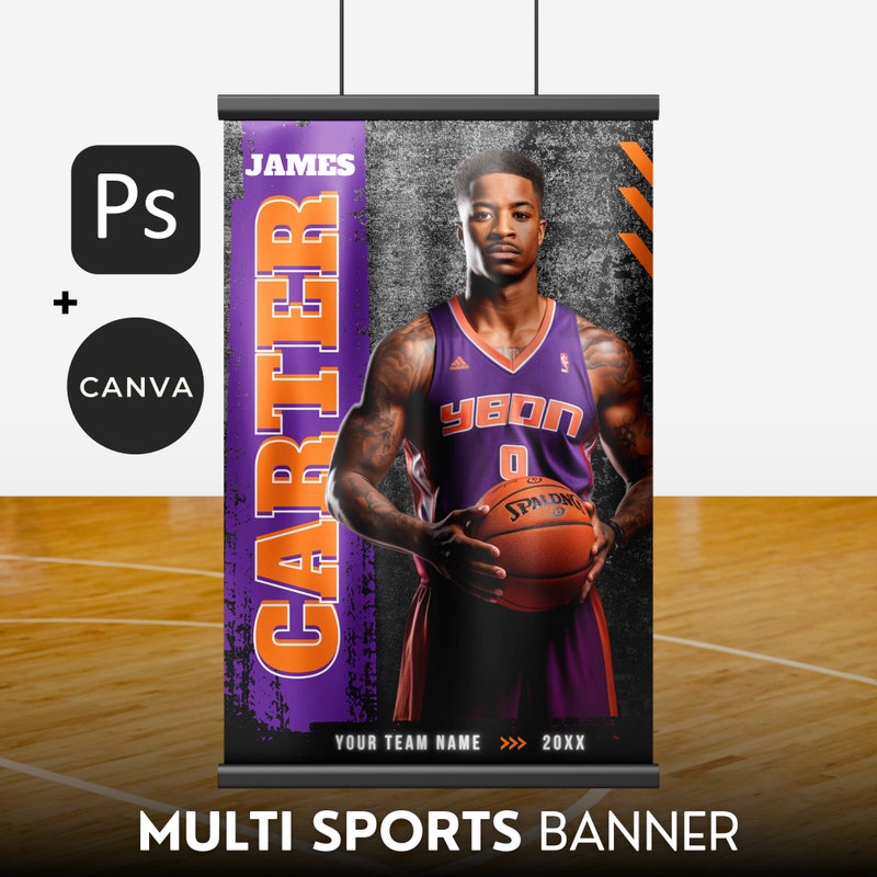 Basketball Poster - Etsy