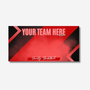 Sports Team Banner Design All Sport Team Banner Template Edit in Canva ...
