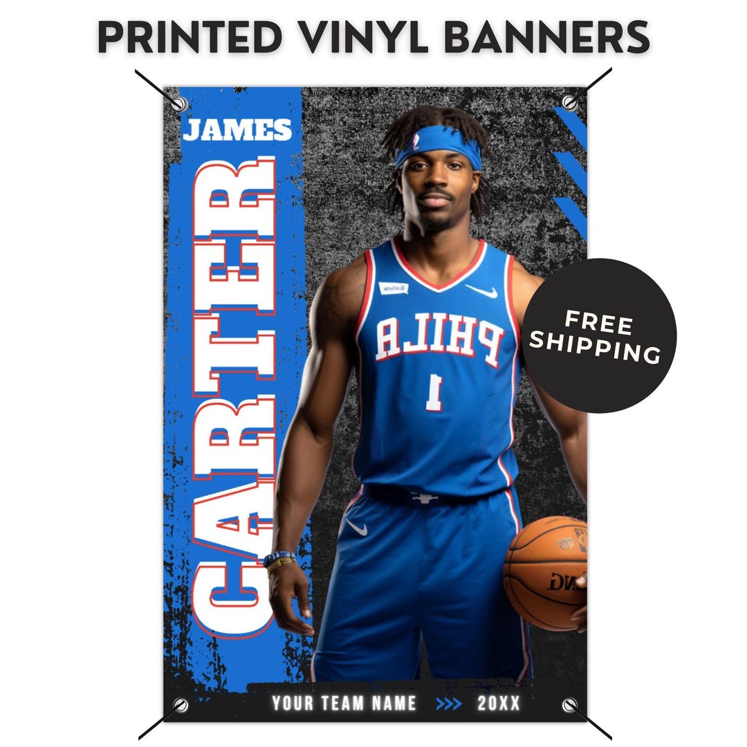 Custom Sports Vinyl Banners Personalized Team Banners for Senior Night ...