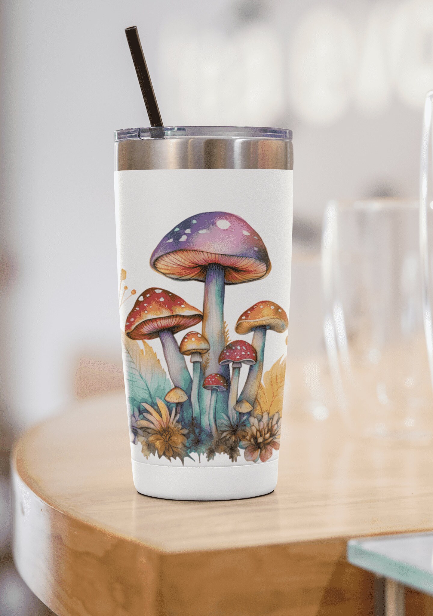 35 PNG Watercolor Rainbow Mushrooms Clipart, Magic Mushrooms, High ...