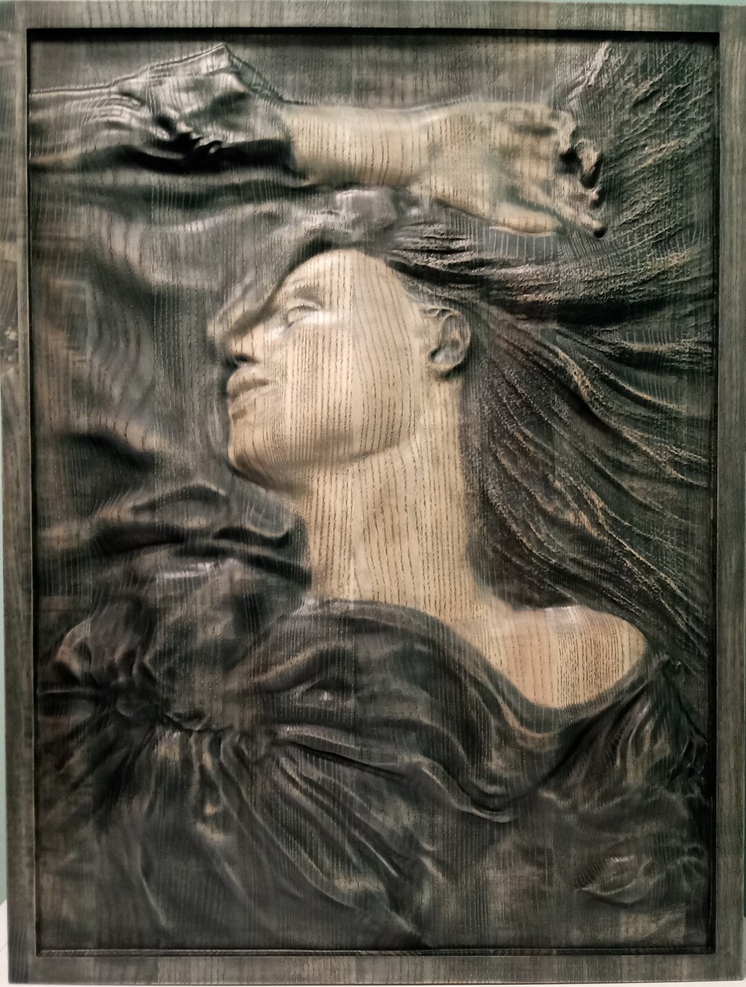 Goddess, Carved, Wood, Picture, Wall Decor, Woman - Etsy