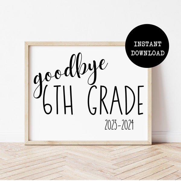 Sixth Grade Prop - Etsy