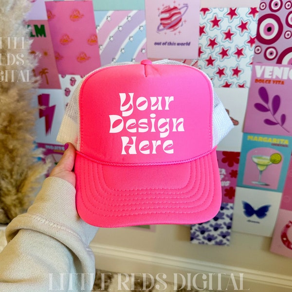 Pink Hat - Etsy