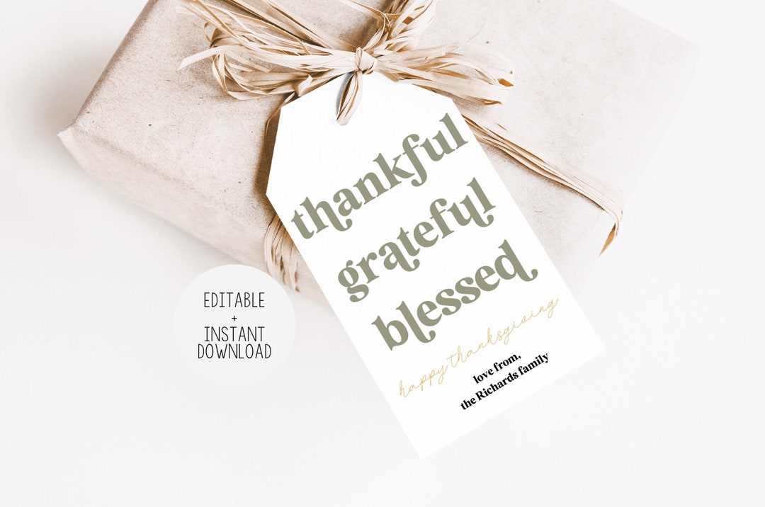 EDITABLE Fall Thank You Tags, Fall Appreciation Tags, Staff ...