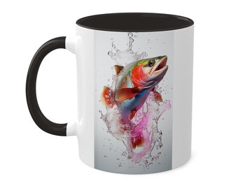 Fishing Coffee Mug Fisherman Gift Fisherman Mug Fisherman - Etsy