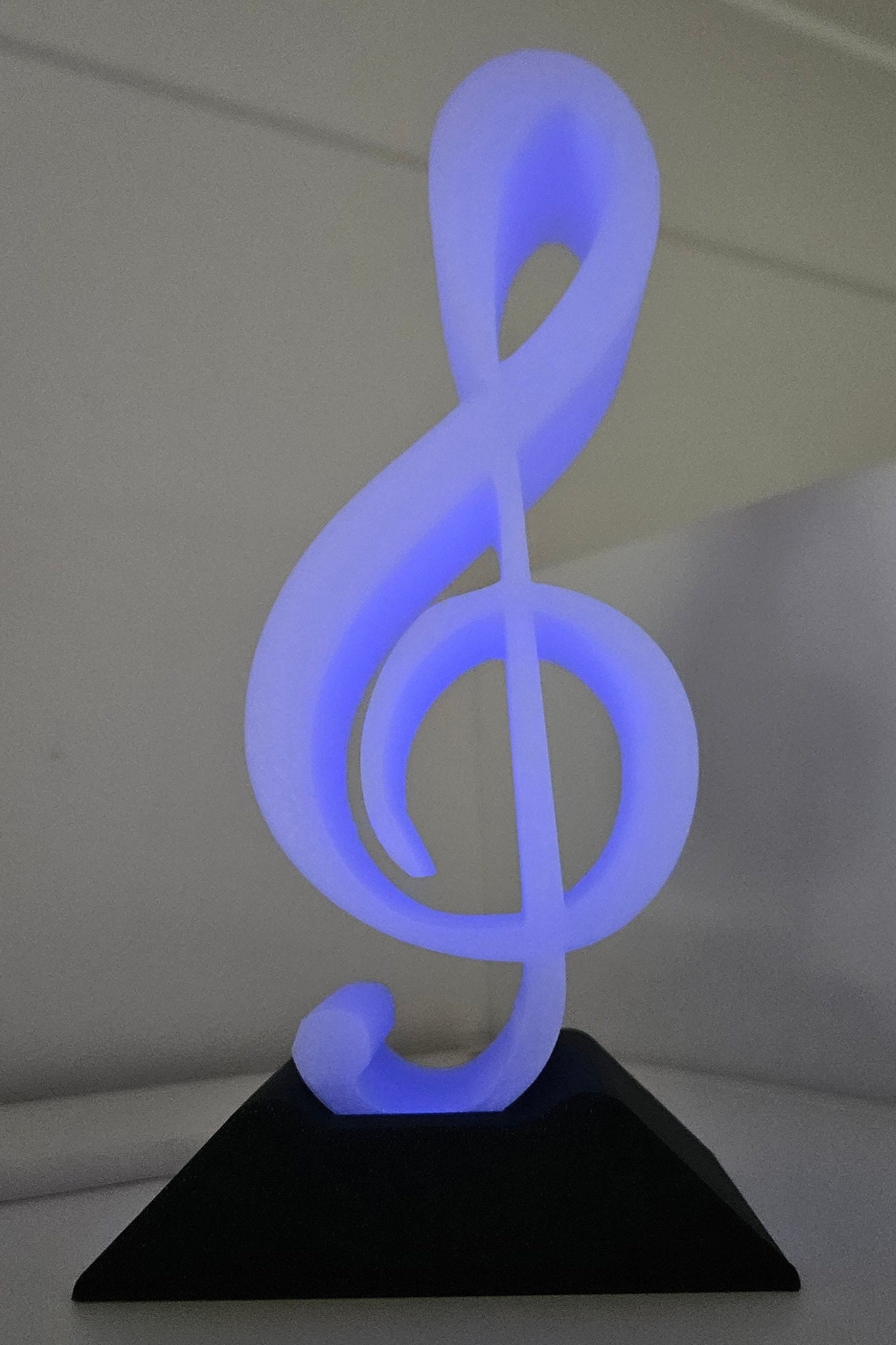 Treble Clef Headphone Stand, Headphone Stand, Gift for Streamer, Gift ...
