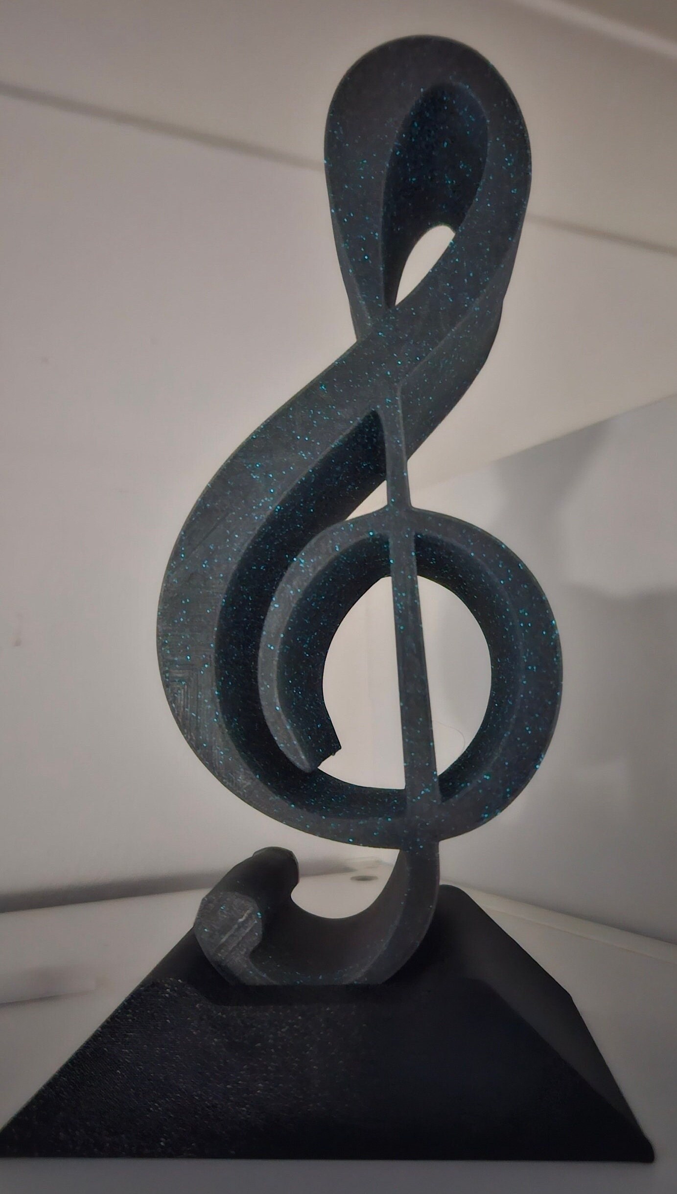 Treble Clef Headphone Stand, Headphone Stand, Gift for Streamer, Gift ...
