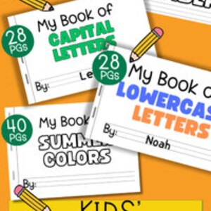 Preschool Tracing Activity Bundle Busy Book Printable Handwriting ...