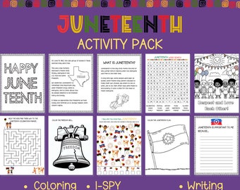 Juneteenth Worksheets - Etsy