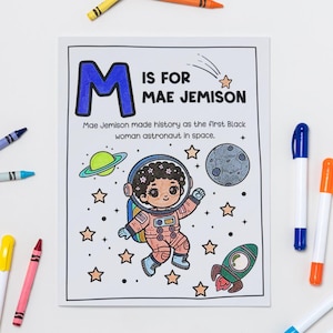 ABC Black History Coloring Page Bundle Bulletin Board Black History ...