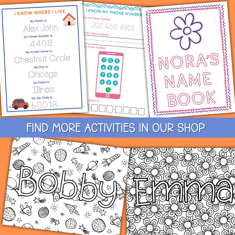 Learn to Write Name Preschool Tracing Worksheet Name Practice Preschool ...