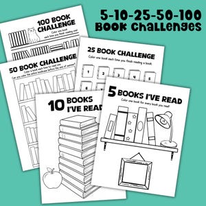 Reading Log Book Shelf Tracker Reading Challenge Bingo Tracker Book ...