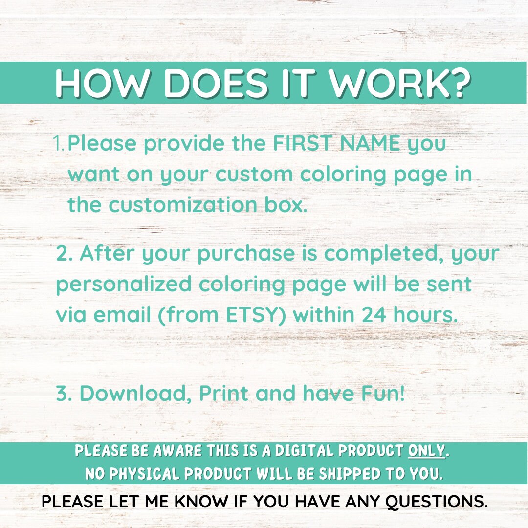 Printable Custom Coloring Page for Girl Bedroom Sign Daisy Name Sign ...