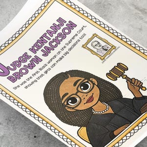 Black Women History Coloring Educational Printable Homeschool Resource ...