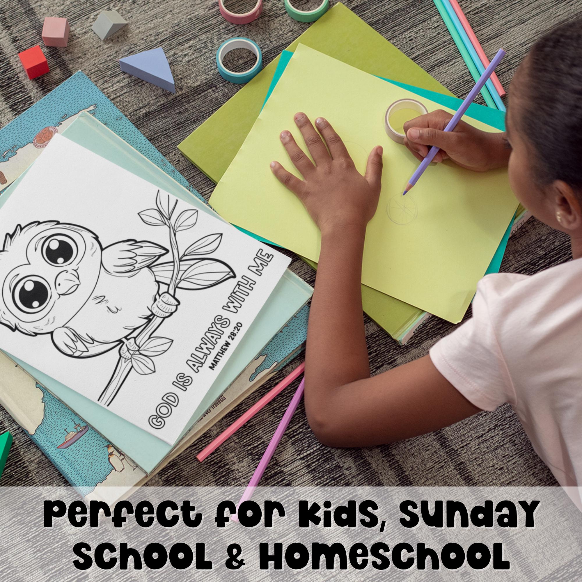 Gods Promise Bible Verse Coloring Printable Scripture Coloring Kid ...