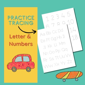 Personalized Handwriting Practice Worksheet Preschool Tracing Busy Book ...