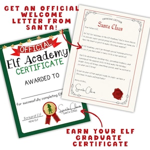 Elf Printable Christmas Activity Book Christmas Craft Kid Holiday Fun ...