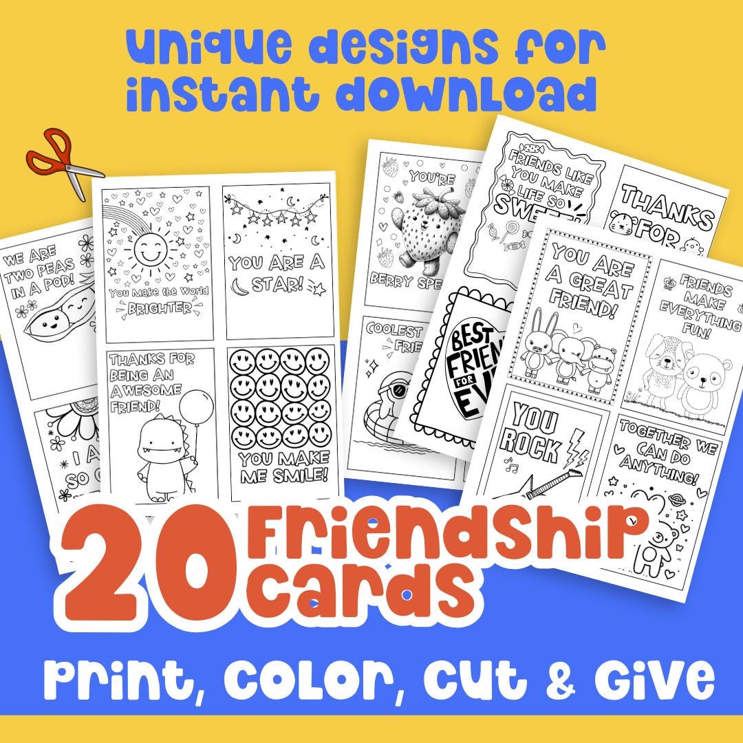 Spread Kindness Printable Coloring Card Page Kindness Activity Coloring ...