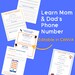 Homeschool Address Worksheet Number and Address Preschool Printable ...