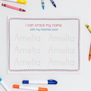 Prek Tracing Worksheet Custom Learn to Write Name Tracing Handwriting ...