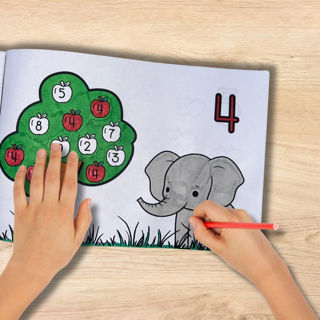 Preschool Busy Book Printable Tracing Activity Book Prek Worksheet ...