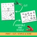 Animal Number Counting Preschool Worksheet Math Activity Number Tracing ...