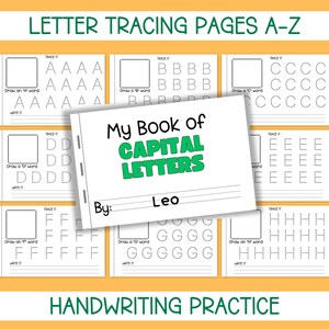 Preschool Tracing Activity Bundle Busy Book Printable Handwriting ...