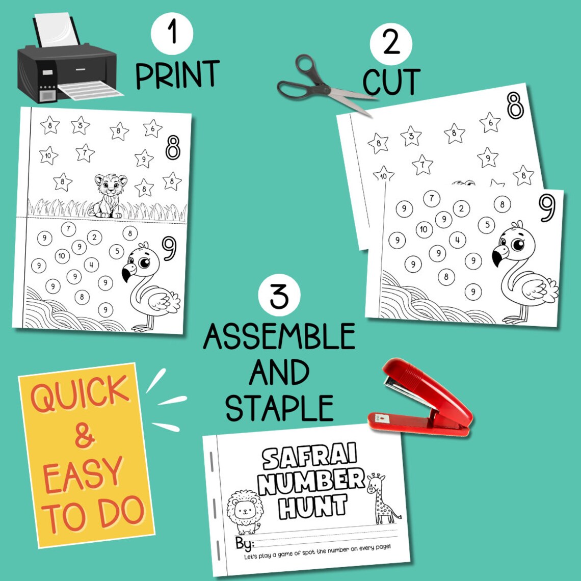 Preschool Busy Book Printable Tracing Activity Book Prek Worksheet ...