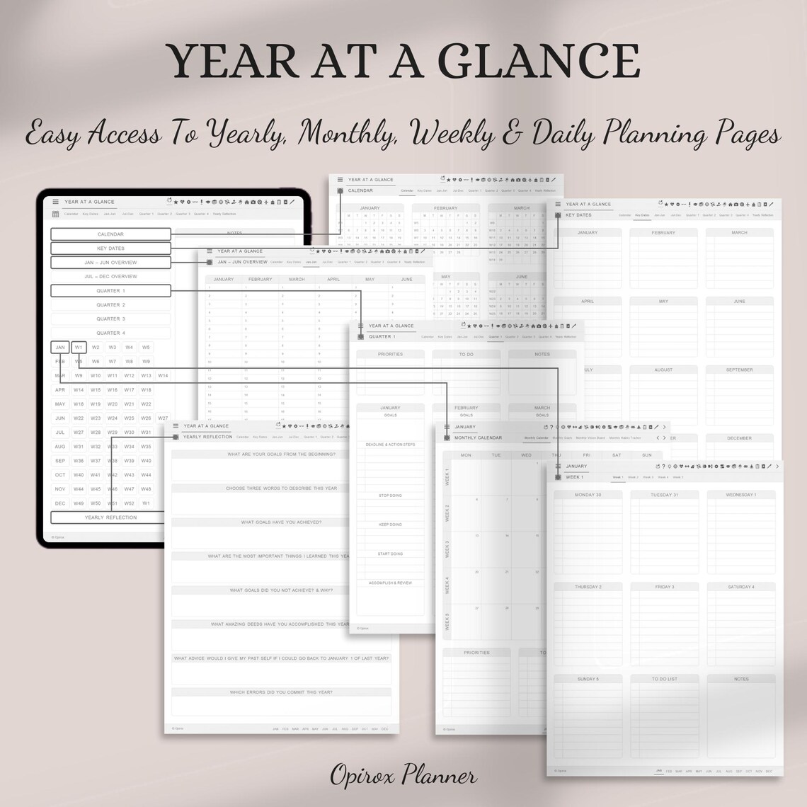 CEO WOMAN Planner 2025 Digital Planner Goodnotes Planner Business ...