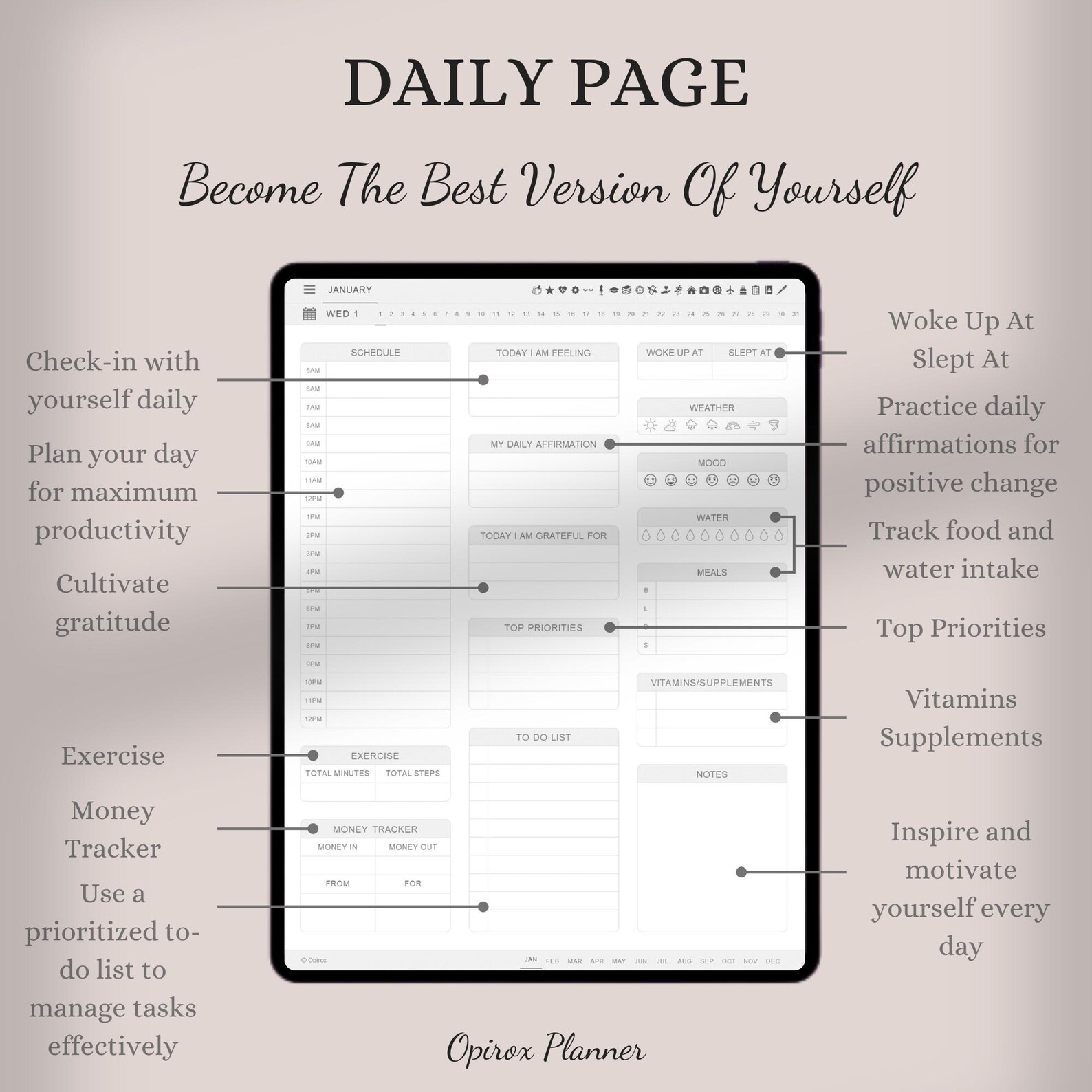 CEO WOMAN Planner 2025 Digital Planner Goodnotes Planner Business ...
