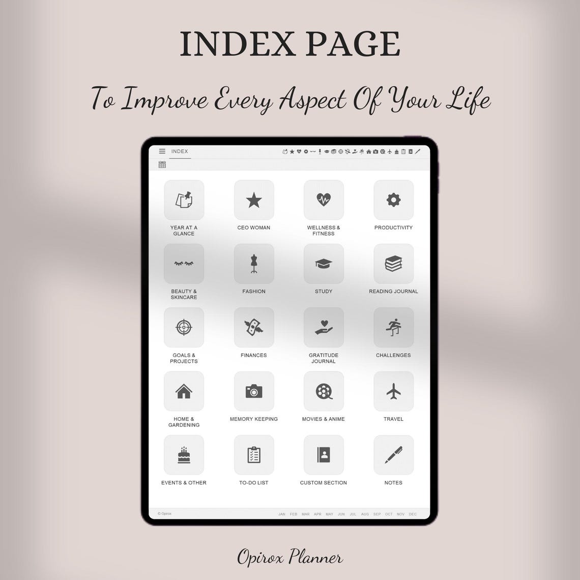 CEO WOMAN Planner 2025 Digital Planner Goodnotes Planner Business ...