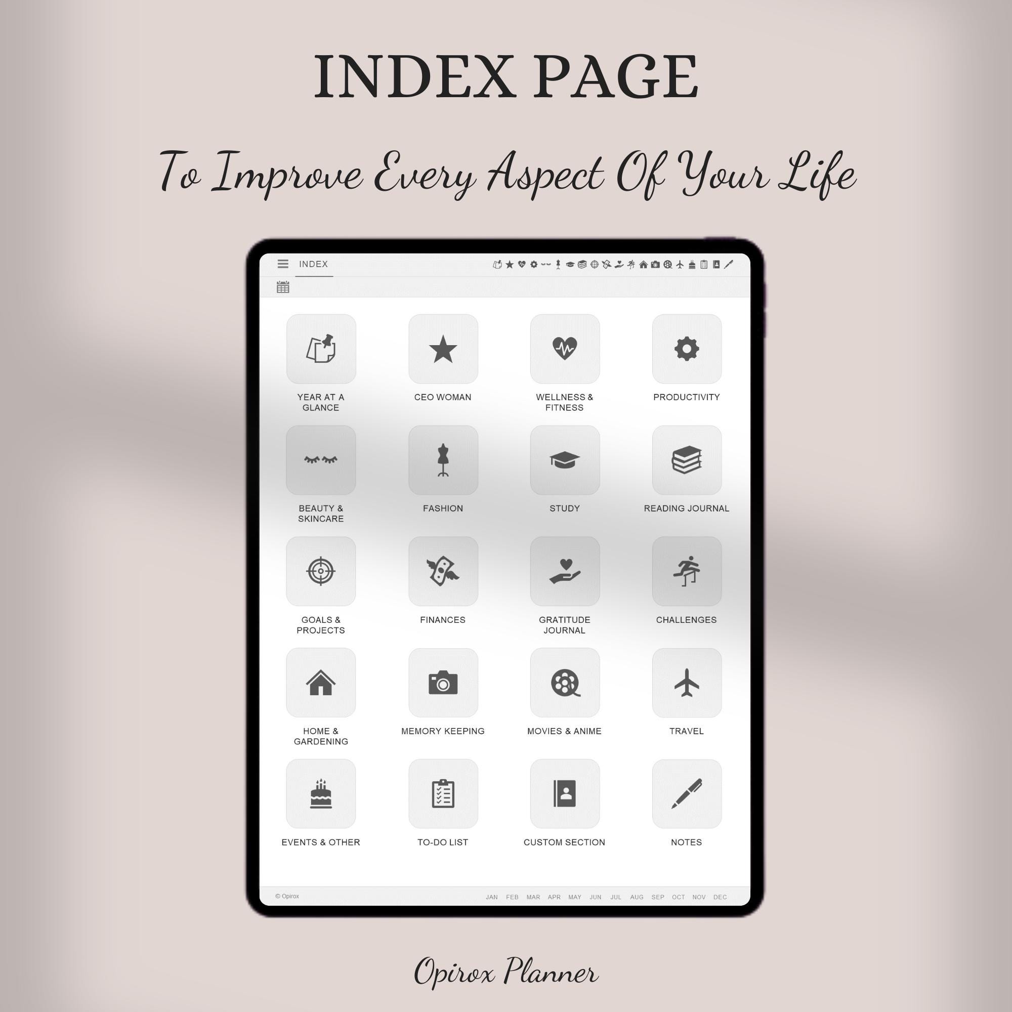 CEO WOMAN Planner 2025 Digital Planner Goodnotes Planner Business ...