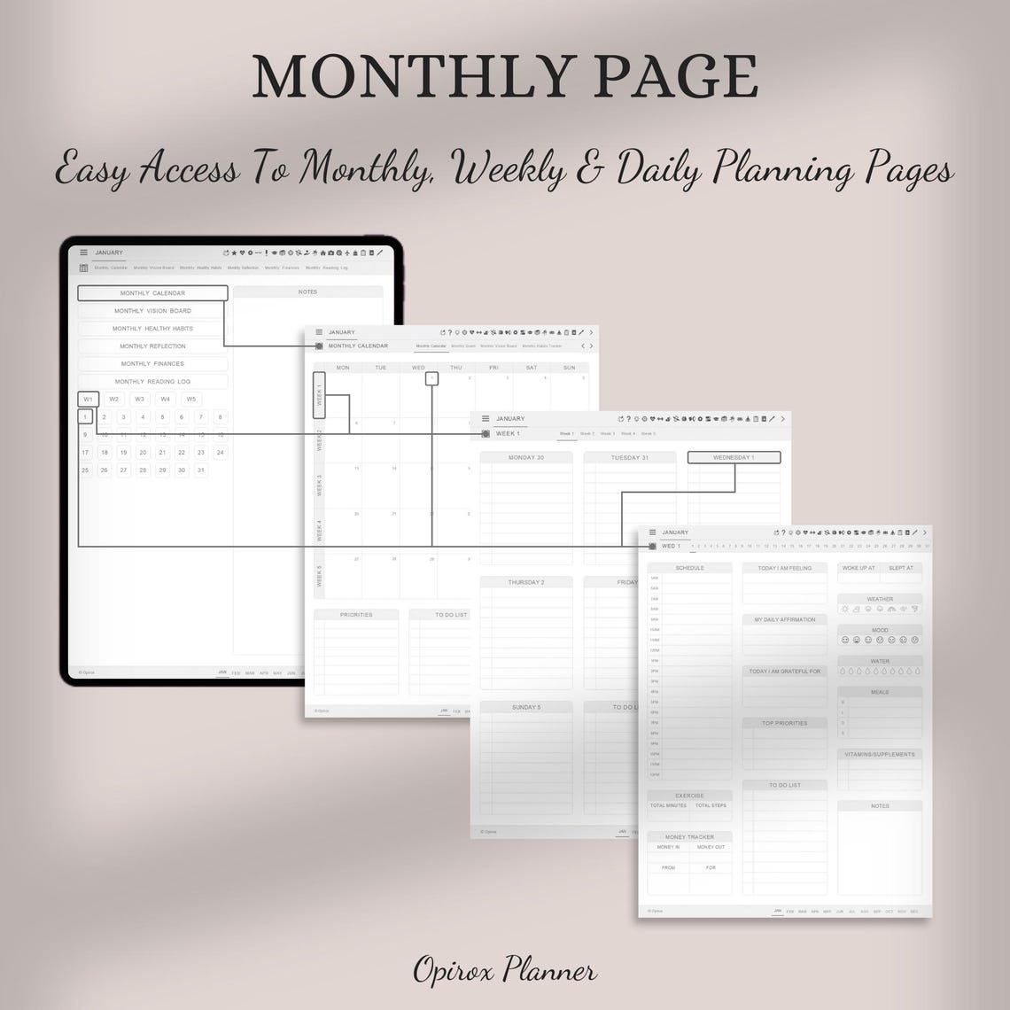 CEO WOMAN Planner 2025 Digital Planner Goodnotes Planner Business ...