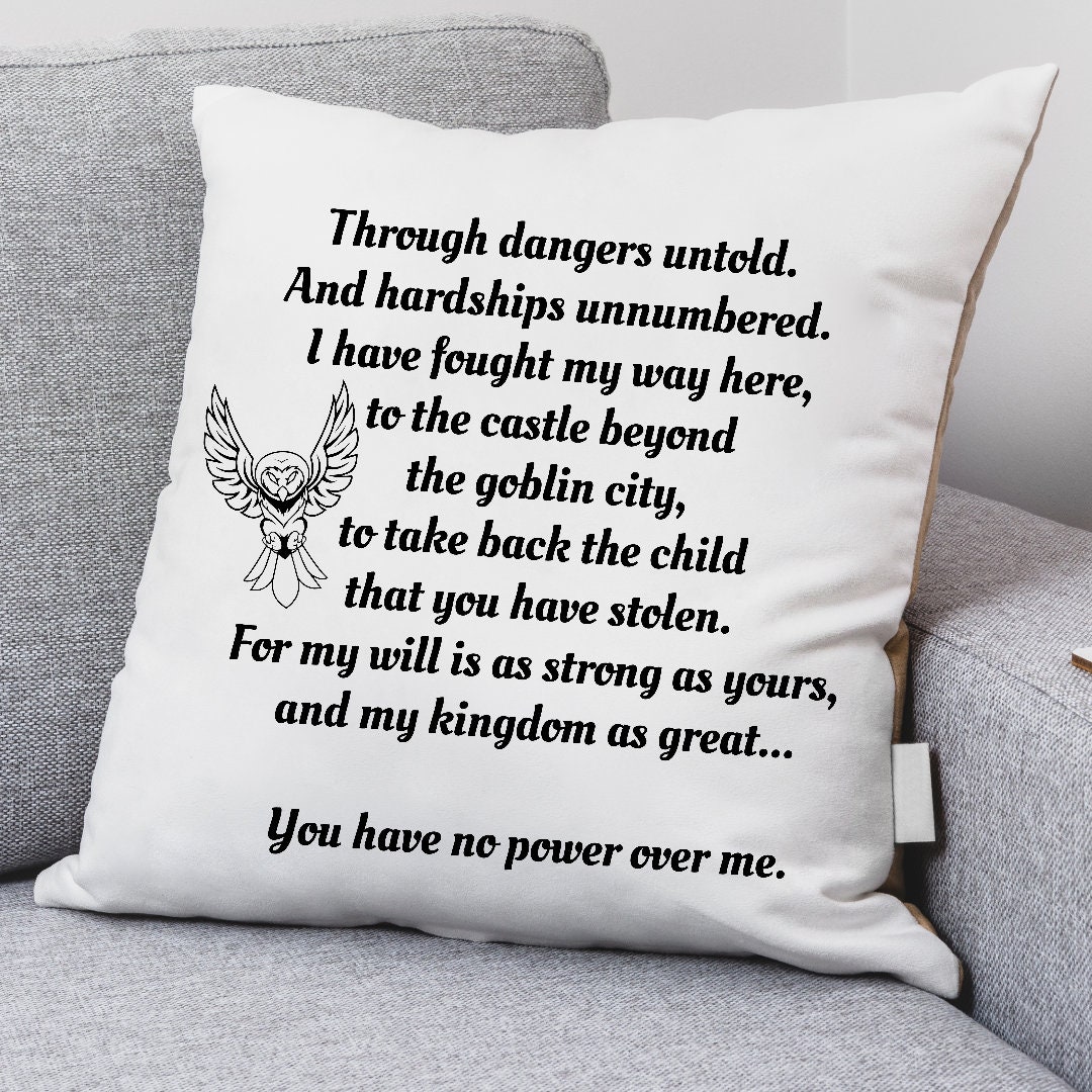 Labyrinth 1986 Famous Movie Quote! - Etsy