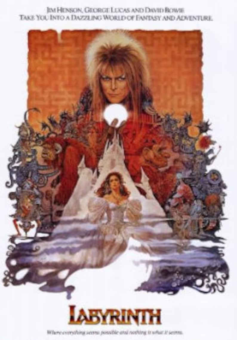 Labyrinth 1986 Famous Movie Quote! - Etsy