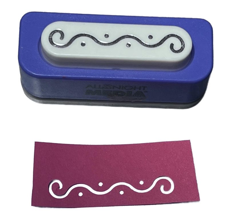 Paper Punches 2 Corners 2 Borders and 1 Flower Emboss Photo Corner ...