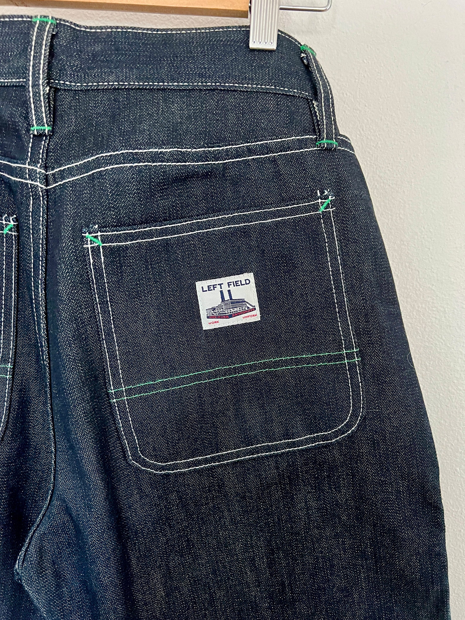 New Left Field Dark Indigo Denim Jeans 31W X 36L - Etsy