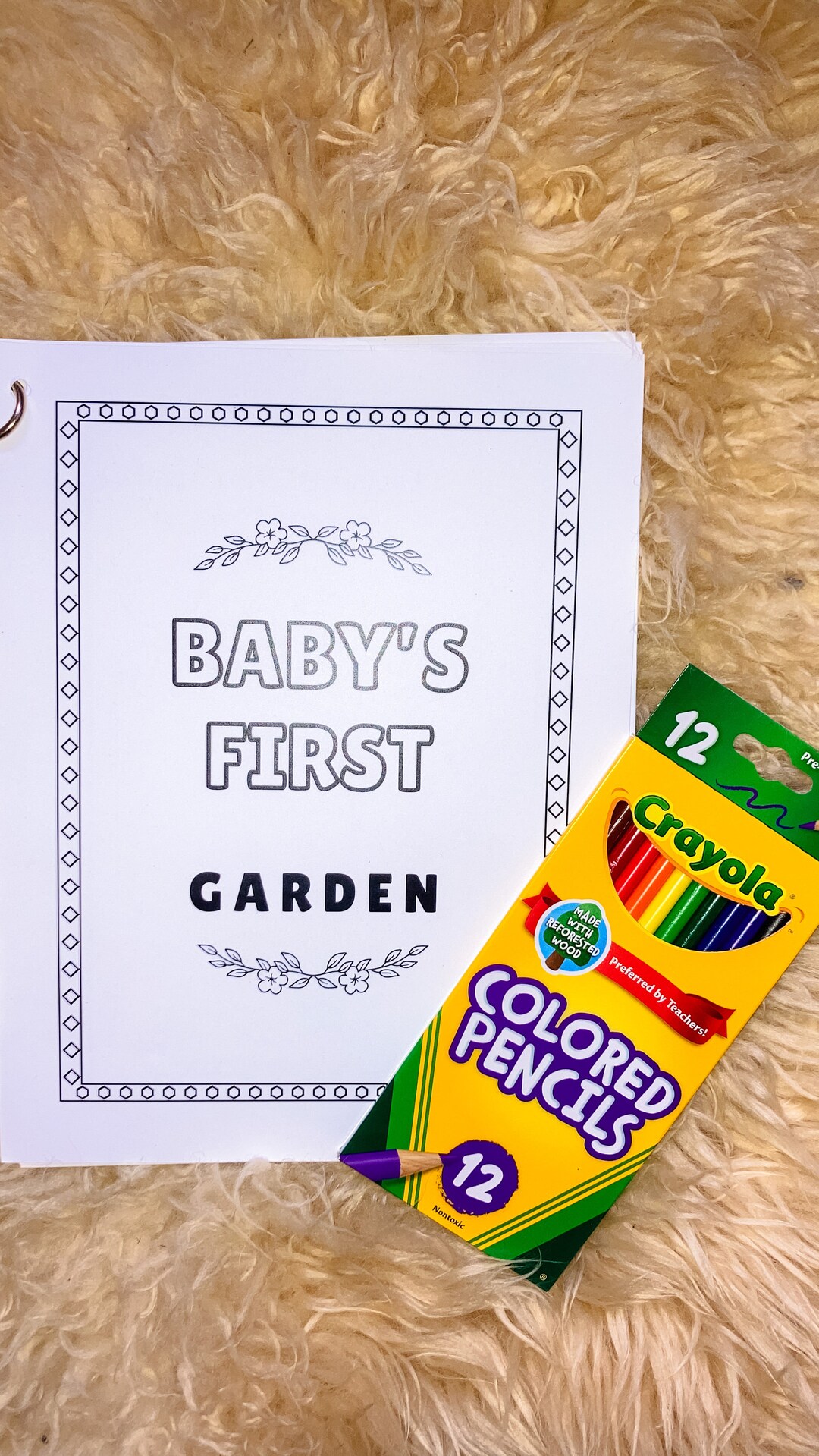 Baby Shower Coloring Book| Baby Shower Activity & Game | | Personalized ...