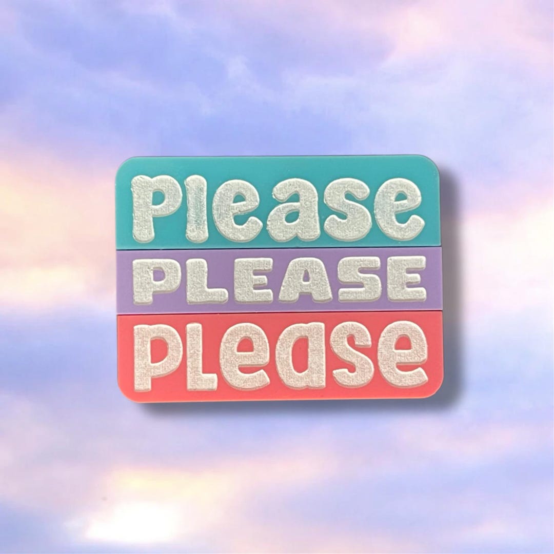 Please Please Please Brooch or Pin - Sabrina Carpenter Fan Art Brooch ...