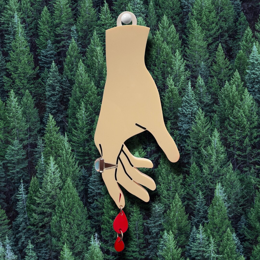 Twilight Inspired Papercut Hand Wall Hanging - Etsy